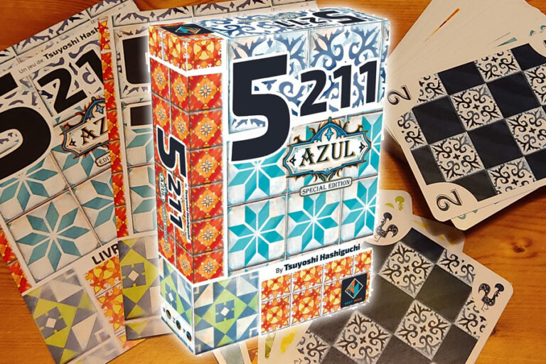 Azul 5211 kaartspel review: vlot tactisch kaartspel - Bordspeltijd