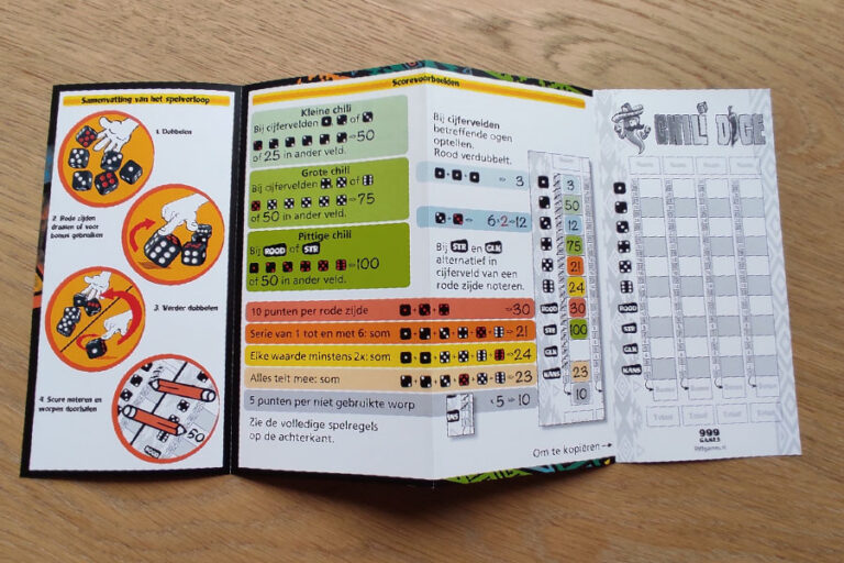 Chili Dice dobbelspel review: een pittig dobbelspel! - Bordspeltijd