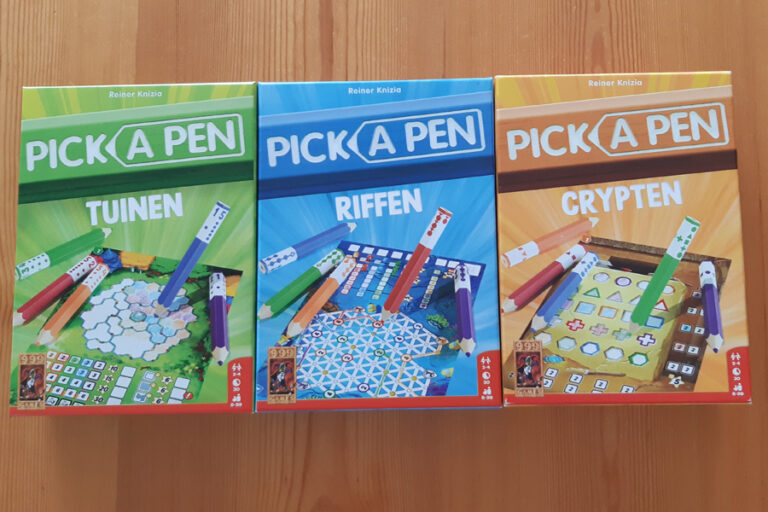 Welke Pick a Pen is het leukste? Crypten, Tuinen en Riffen in review ...